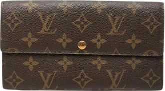 Louis Vuitton Portefeuille Long Pre-owned - Femme - Pre-owned - Brun - Taille: ONE Size