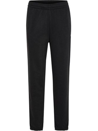 Hummel Jogginghose HMLPULSE W SWEAT PANTS mit gesticktem Chevron-Logo, aus Baumwolle und Polyester