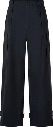 STUDIO TOMBOY pantalon à poches cargo - Bleu