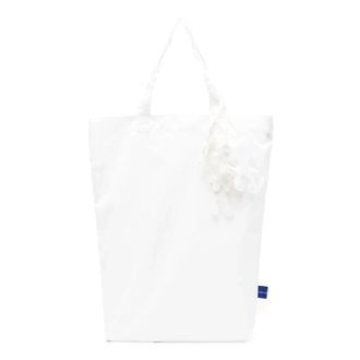Comme Des Gar&ccedil;ons Shirt Applikations-Tragetasche - - Bags - Herren - Wei&szlig; - ONE SIZE