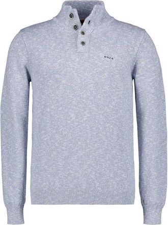 N.Z.A. Herren Pullover blau unifarben