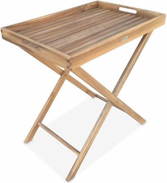 Sweeek Servierwagen 68 x 44cm aus Holz - Murcia