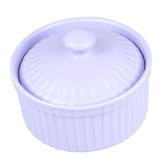 Cabilock Keramik Backschale mit Deckel Ofenfest Hitzebest&auml;ndig Kleine Dessertschale f&uuml;r Pudding Suppe Auflauf f&uuml;r Zuhause und Backen