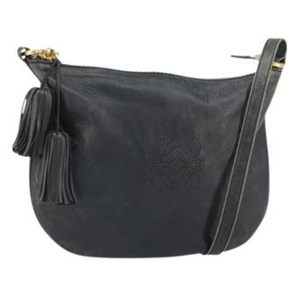 Loewe Pre-owned Leder Crossbody Bag - - Pre-owned - Damen - Schwarzk - ONE SIZE