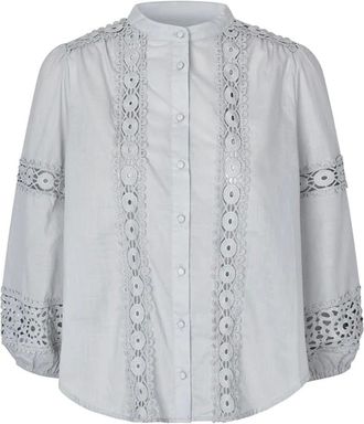 Lollys Laundry Damen, Blusen & Hemden, Blau, XSGr&ouml;&szlig;e