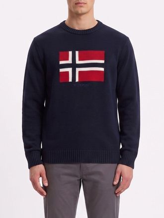 Napapijri Pull Homme couleur Bleu