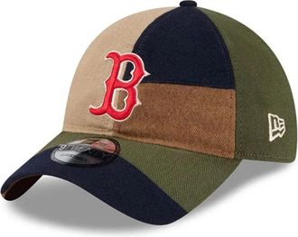 New Era Homme, Accessoires, Multicolore, Taille: ONE Size 9Twenty Boston Red Sox Patchwork Cap