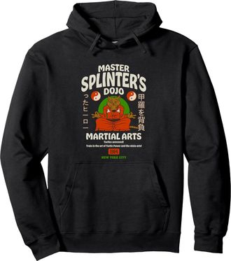 Teenage Mutant Ninja Turtles Master Splinter Dojo 1984 Pullover Hoodie