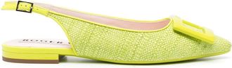 Roger Vivier Ballerinas - Flat Shoes Green - Gr. 40 (EU) - in Gr&uuml;n - f&uuml;r Damen