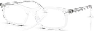 Ray-Ban Rb5450 Optics Transparent Fassung Klar Glas Polarisiert 56-19