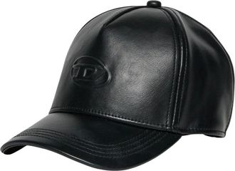 Diesel unisex, Accessoires, Noir, Taille: L Chapeau visière noir automne hiver