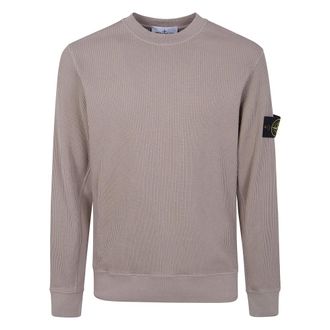Stone Island Homme, Pulls, Beige, Taille: XL SweaT-shirt Ras du Cou