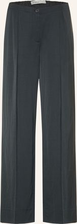 AllSaints Allsaints Marlenehose Aus Satin blau