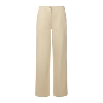 Magda Butrym Femme, Pantalons, Beige, Taille: 34 FR Wide Pantalons