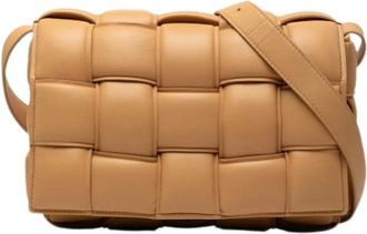 Bottega Veneta Pre-owned Sac Bandouli&egrave;re Cassette Matelass&eacute; - Femme - Pre-owned - Beige - Taille: ONE Size