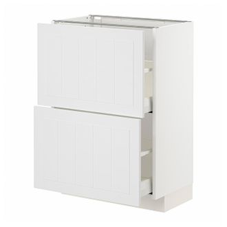IKEA METOD / MAXIMERA Unterschrank mit 2 Schubladen