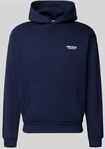 Review Relaxed Fit Hoodie aus Baumwoll-Mix mit Logo-Print