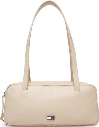 Tommy Jeans Handtasche Tommy Jeans Tjw City Shoulder Bag AW0AW18075 Beige