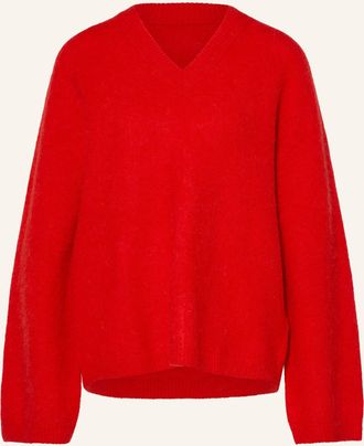 Arket Arket Pullover Mit Alpaka rot
