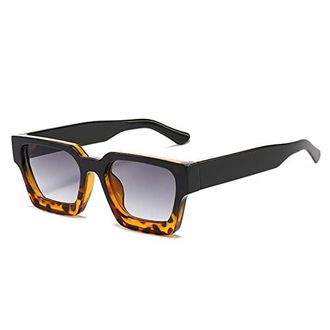 Generic Lunettes de soleil design 2025 à monture carrée pour hommes et femmes, lunettes de soleil dextérieur (couleur : I, taille : moyen)