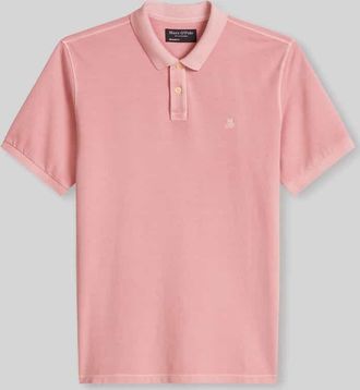 Marc O'Polo Regular Fit Poloshirt aus reiner Baumwolle mit Logo-Stitching