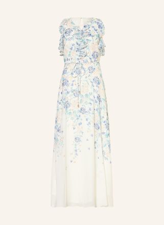 Phase Eight Kleid Rachel Mit Volants Und R&uuml;schen blau