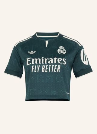 adidas Real Madrid 26/27 Ausw&auml;rtstrikot, K&uuml;rzer Geschnitten gruen