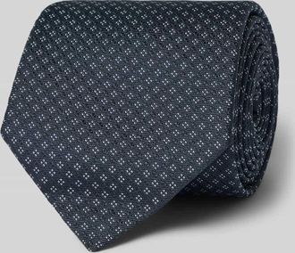 HUGO BOSS Krawatte aus reiner Seide mit Allover-Muster Modell ONE