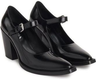 Prada Escarpin en cuir &agrave; bride