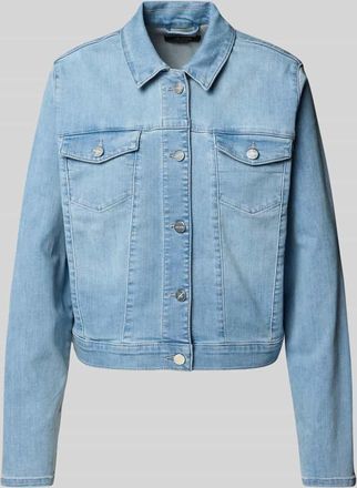 Comma Jeansjacke mit Knopfleiste