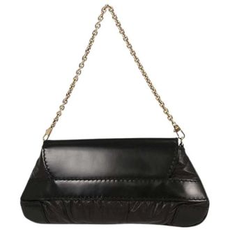 Gucci Sac &agrave; main vintage doccasion - Femme - Pre-owned - Noir - Taille: ONE Size