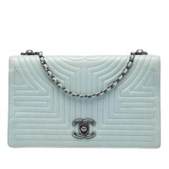 Chanel Pre-owned Flap Bag - - Pre-owned - Damen - Blau - ONE SIZE