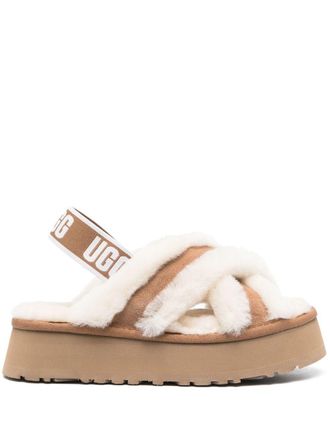 UGG Disco Cross Pantoletten - Nude