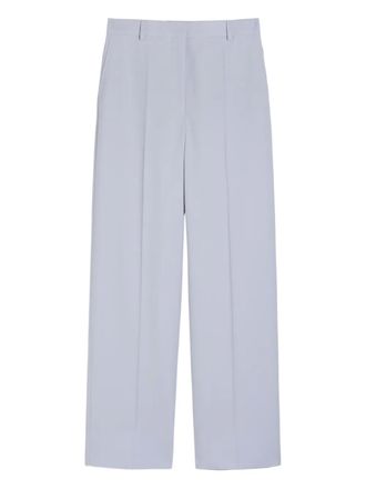 Stella McCartney low-rise straight-leg trousers - Blau