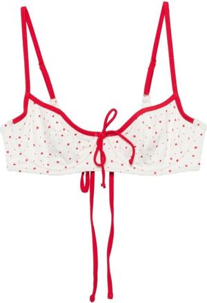 Frankies Bikinis Femme, Maillots de bain, Blanc, Taille: 38 FR Cola Underwire Bikini Top