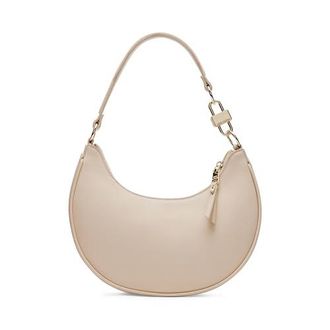 Steve Madden Crescent Shoulder Bag, Lohan Sac &agrave; bandouli&egrave;re Croissant Femme, Sable, Taille Unique