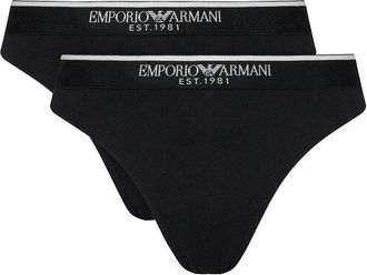 Emporio Armani Brazilian-Panty-Set EW005197 AF27298 UC001 Schwarz