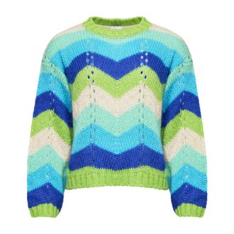 Lind Pull Vind i H&aring;ret - Femme - Pulls - Multicolore - Taille: 38/40 FR