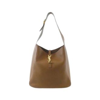 Saint Laurent Pre-owned LE 5 A7 Soft Calf Shoulder Bag - - Pre-owned - Damen - Braun - ONE SIZE