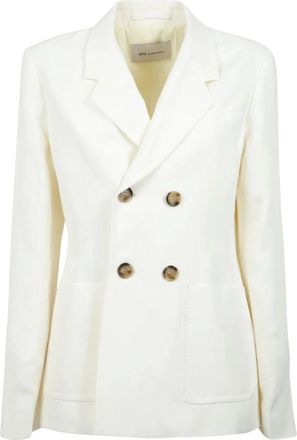 Ami Femme, Vestes, Beige, Taille: 38 FR Giacca Bar