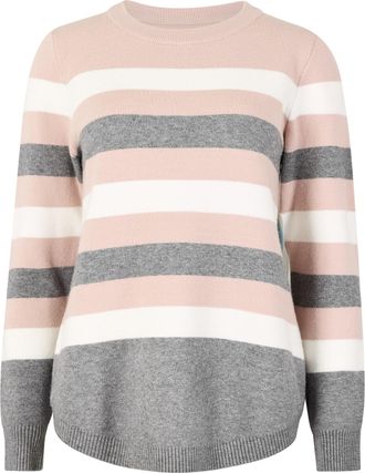 Apricot Colour Block Stripe Jumper