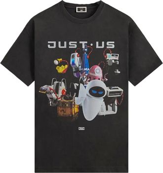 Kith x Disney Pixar WALL-E Just Us T-shirt - Schwarz