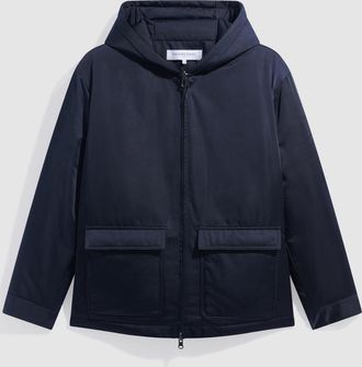 Gerard Darel Parka courte &agrave; capuche - ARIE - Bleu Nuit