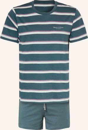 Marc O'Polo Marc Opolo Shorty-Schlafanzug blau