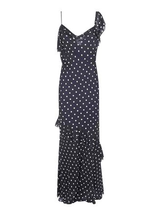 Self Portrait Maxi Robe - Noir