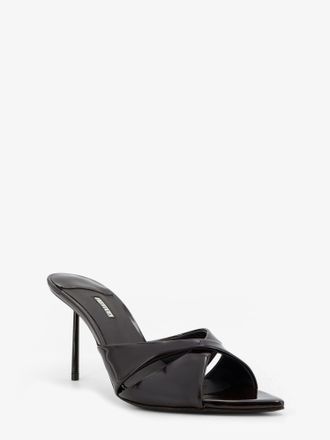 Le Silla Womens Sandals Shirley Patent Leather Brown