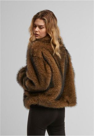 Urban Classics Kurzjacke Ladies Short Faux Fur Jacket