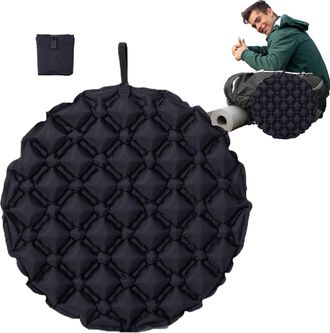 Generico Aufblasbares Sitzkissen, aufblasbar, wasserdicht, feuchtigkeitsabweisend, leicht, f&uuml;r Schreibtisch, Auto, Rollstuhl, Arbeit, Wohnheim, Picknick