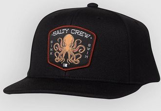 Salty Crew Tako Club Snapback Cap black