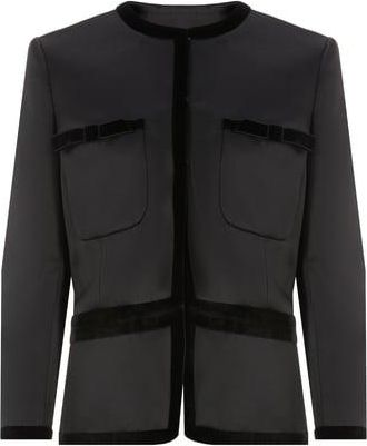 Givenchy Veste satin&eacute;e